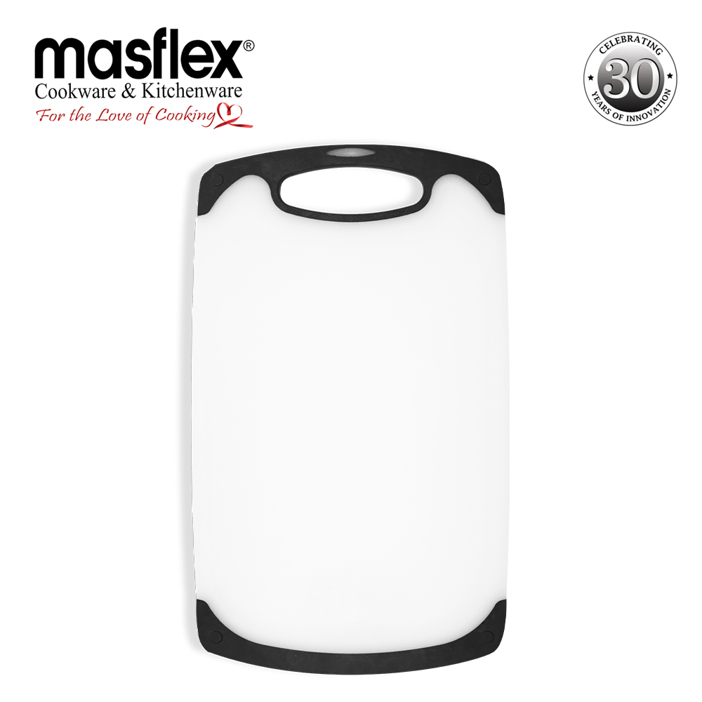 Masflex Large Non-slip Cutting Board-Black - Masflex