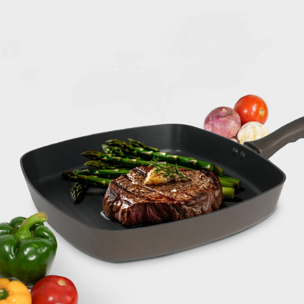 28cm Master Class Induction Grill Pan - Masflex